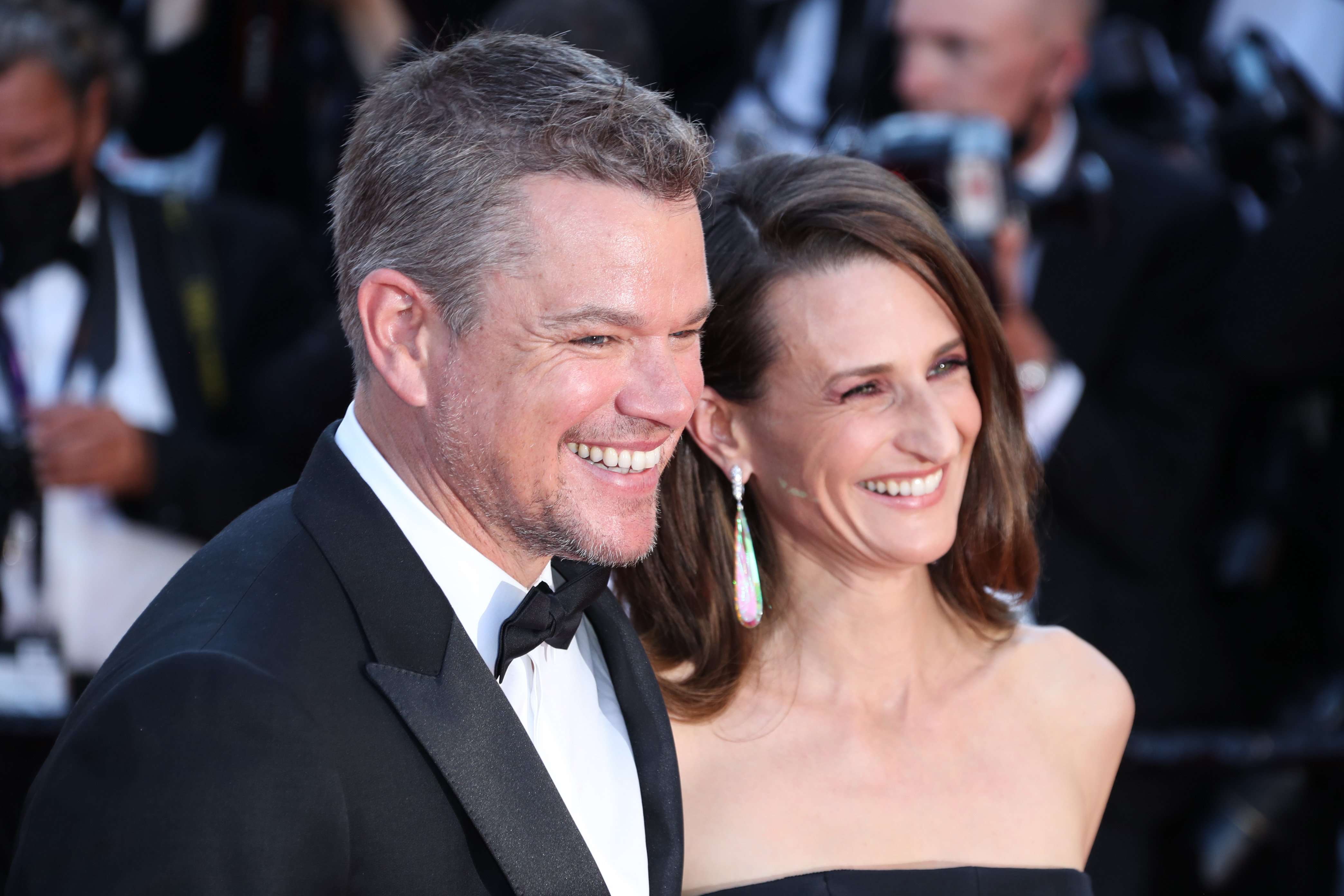 Camille Cottin avec son compagnon et sa fille à un festival à Marrakech ...