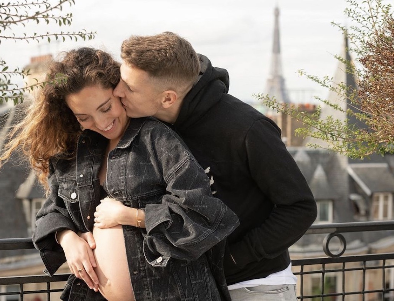 David Trezeguet et Belen Cosimo, couple très démonstratif - Télé Loisirs